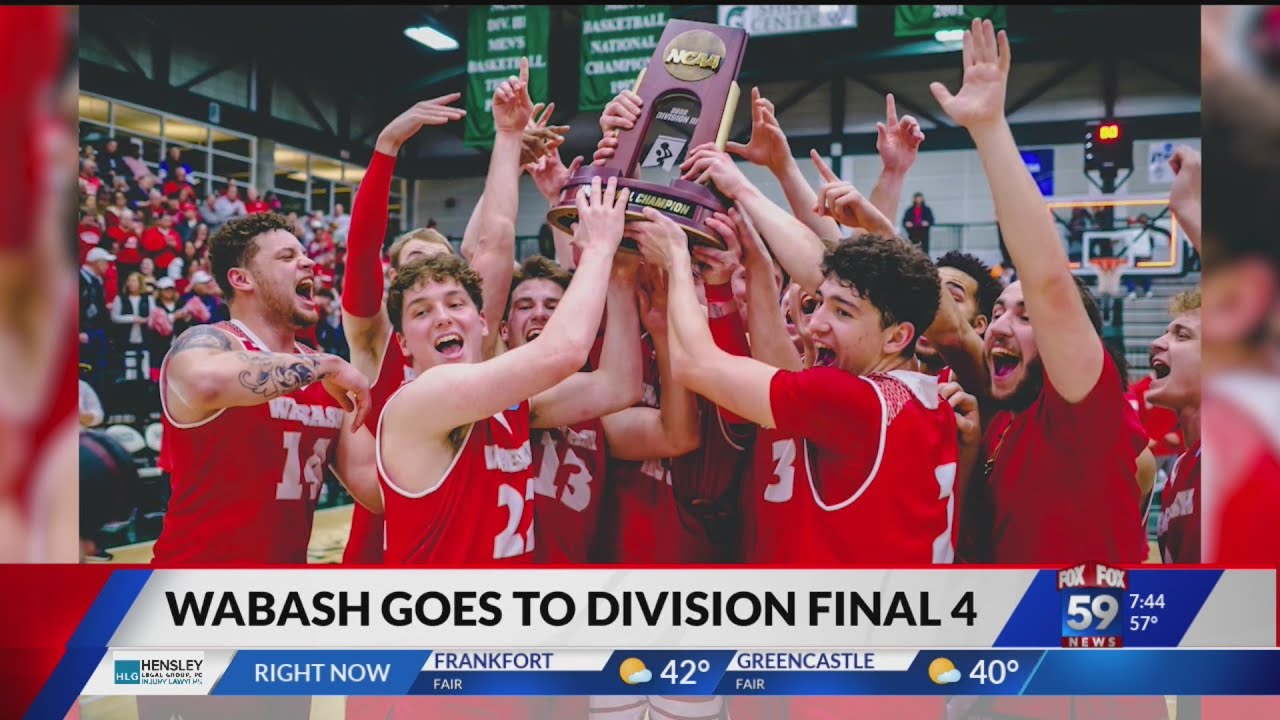 Wabash College men's basketball in D3 Final 4 - YouTube
