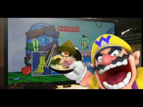 Wario dies in a earthquake at Japan while eating ramen and watching ...