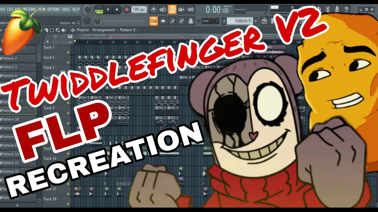 FNF TWIDDLEFINGER V2 FLP INSTRUMENTAL RECREATION - YouTube