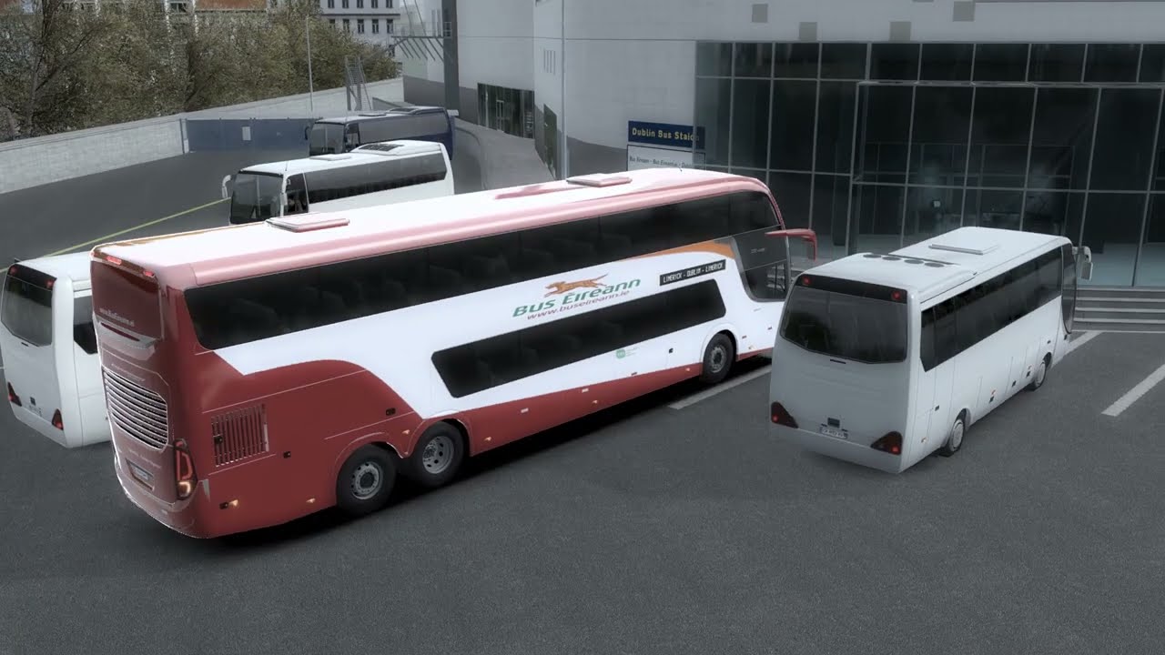 Volvo Double Decker | Bus eireann - Dublin - Limerick | Ets 2 Bus Mods ...