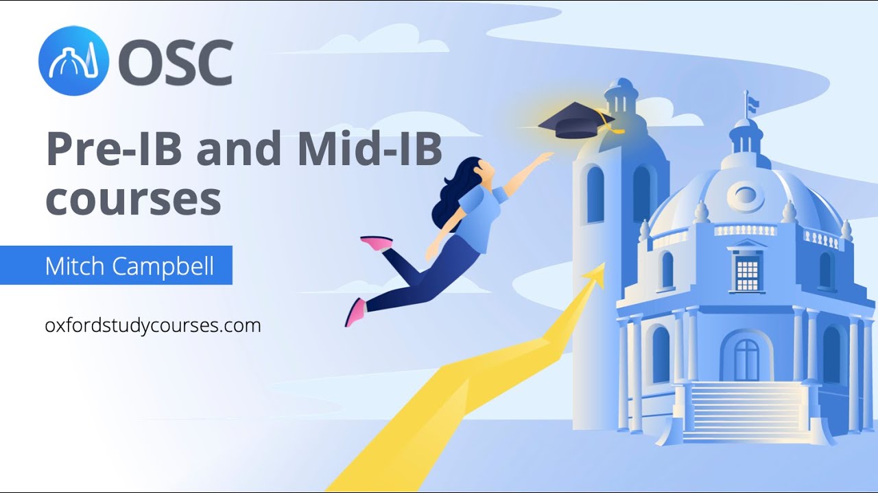 OSC's Pre-IB and Mid-IB courses - join us online in July - YouTube