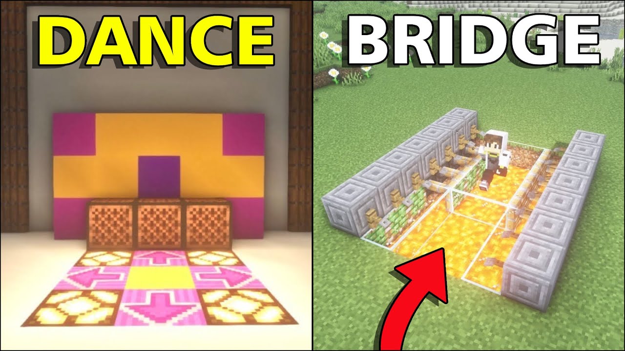 Minecraft: 10+ Simple REDSTONE Builds! - YouTube