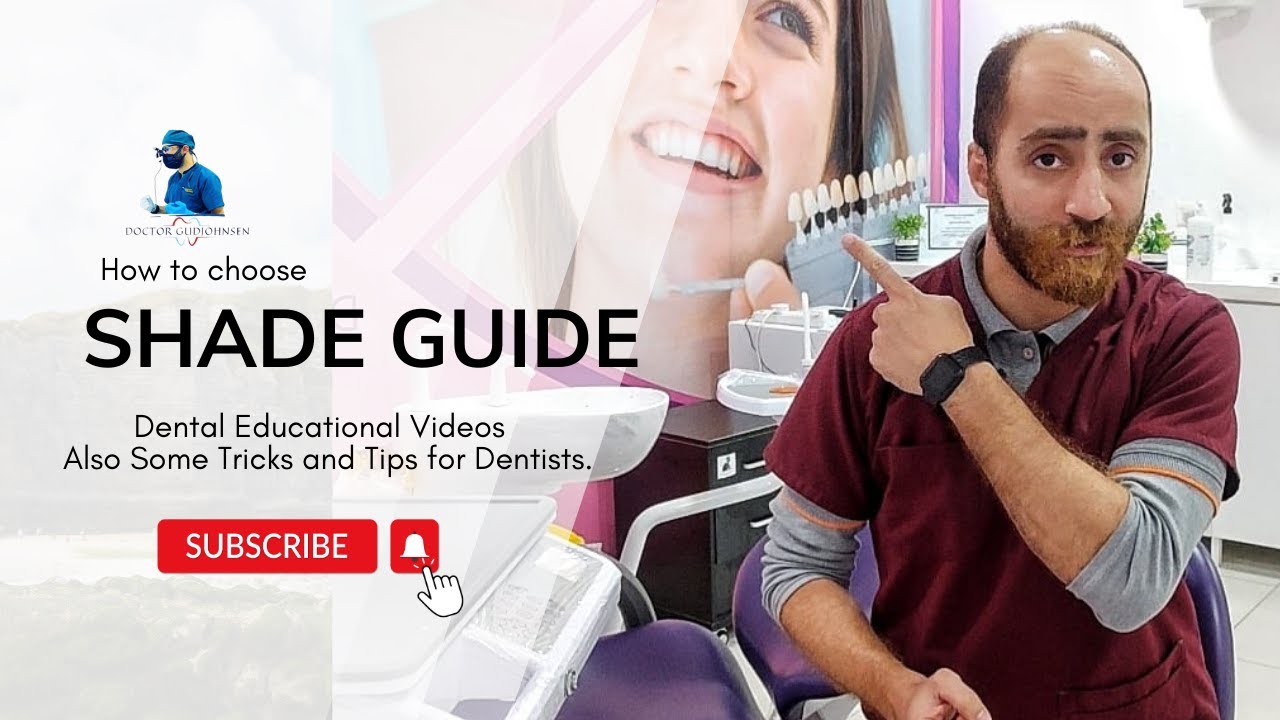 How to choose Shade Guide / Doctor Gudjohnsen - YouTube