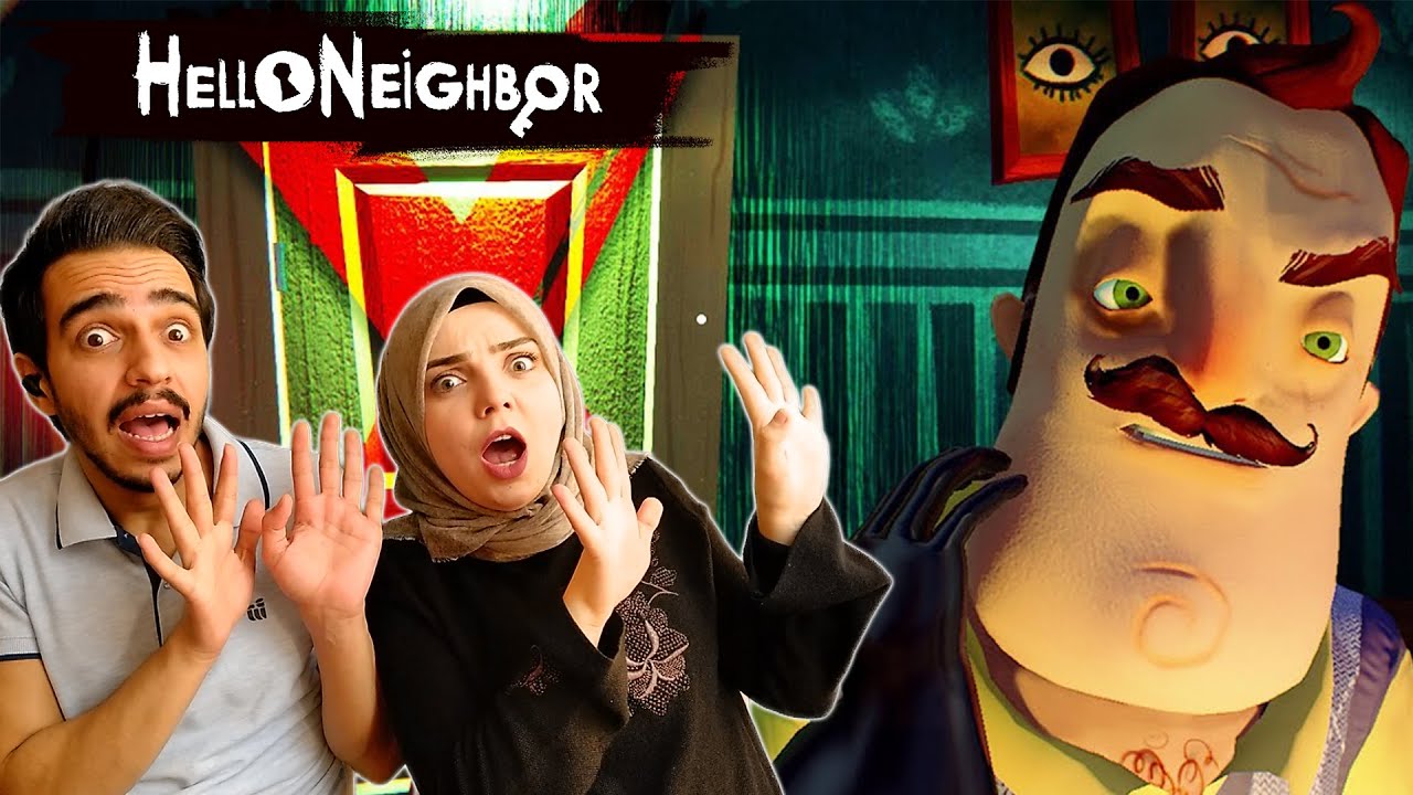 SIR GİBİ SAKLANAN KAPI! MAVİ ANAHTAR | HELLO NEIGHBOR #4 - YouTube