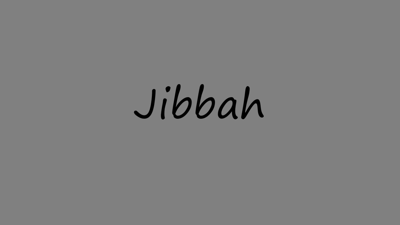 How to Pronounce Jibbah? - YouTube
