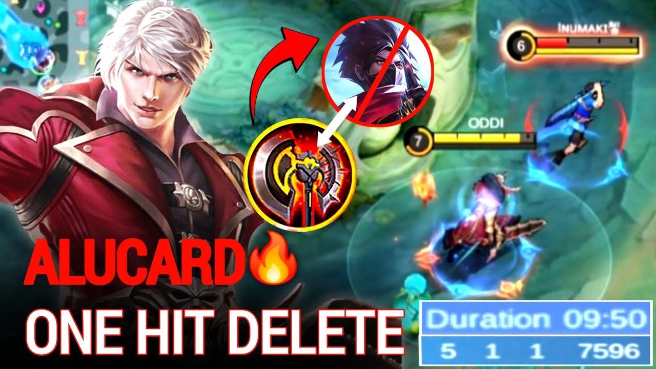 ALUCARD WTF!!🔥 ONE HIT BUILD 😱 9 MINUTES GAME END | ALUCARD GAMEPLAY ...