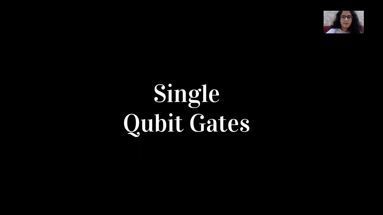 Single Qubit Gates: H Gate, Rx and Ry Gates - YouTube