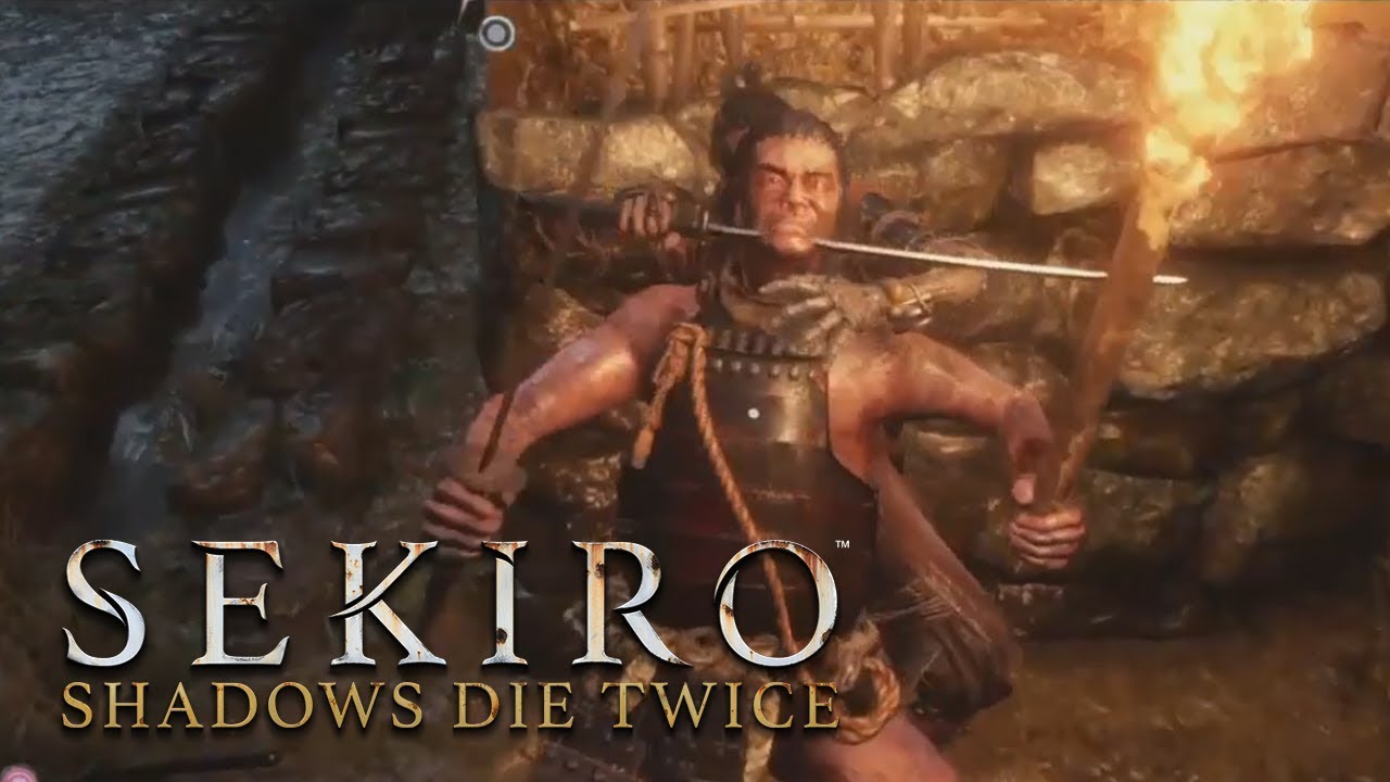 Sekiro: Shadows Die Twice Stealth Kills • One-Armed Wolf vs. Purple ...