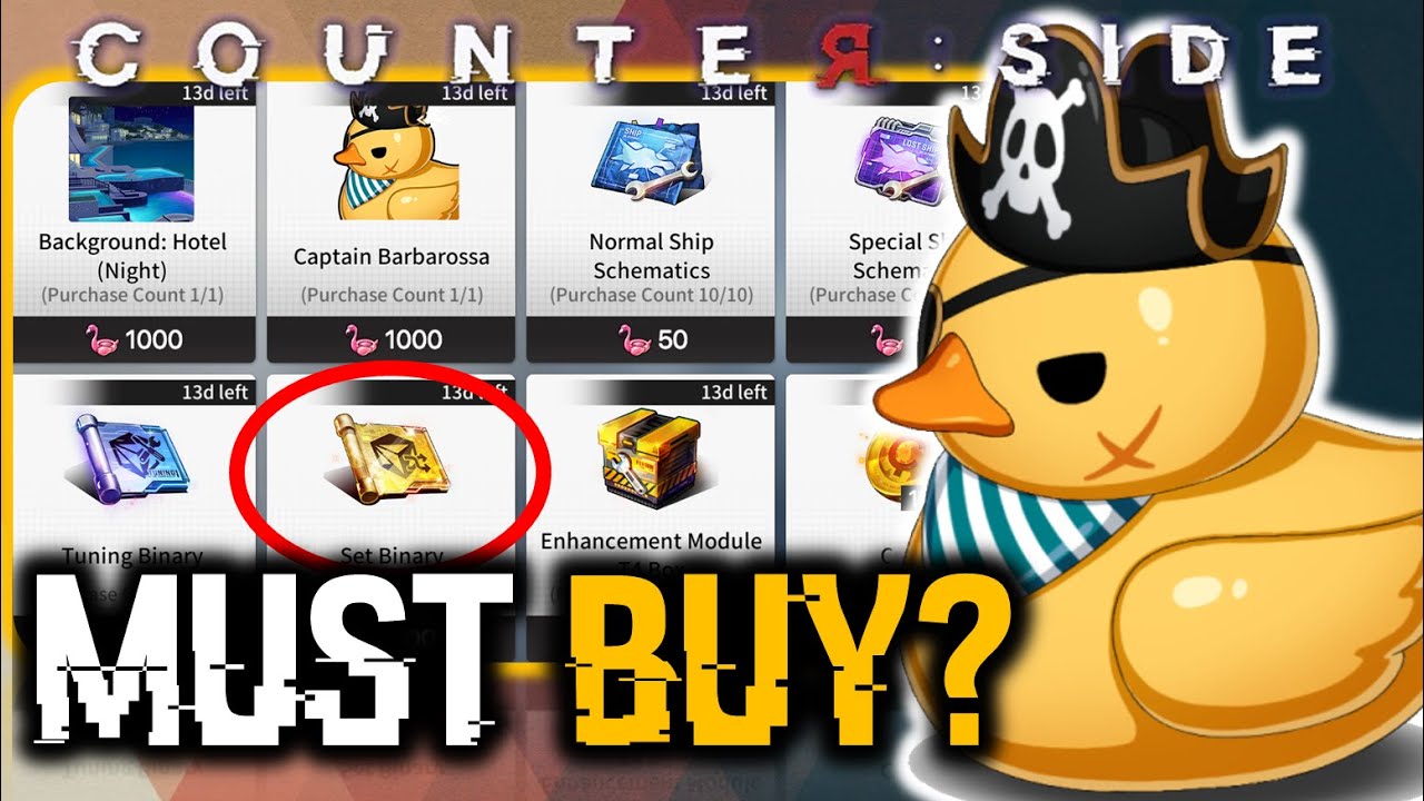 NEW DUCK SHIP + EVENT SHOP PRIORITIES! | Counter:Side - YouTube