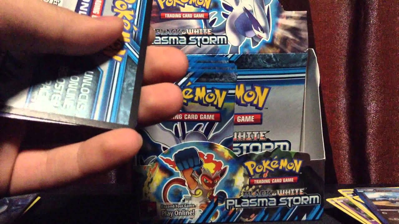 Pokemon Plasma Storm Booster Box Opening Part 3 - YouTube