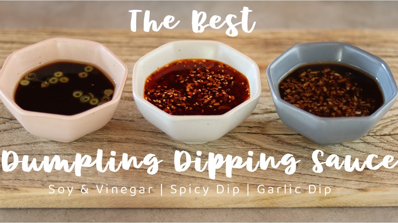 Chinese Dumpling Sauce Recipe | 3 ways | find my recipes
