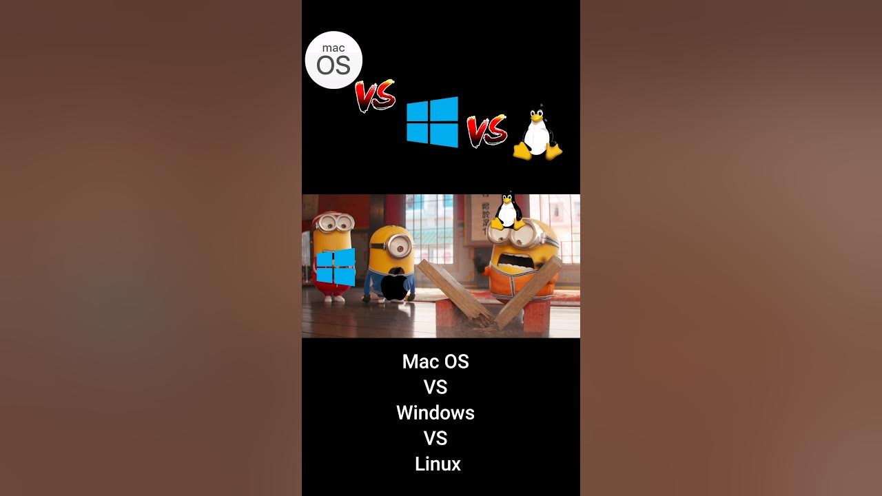 Mac OS vs Windows vs Linux #windows #linux #macos - YouTube