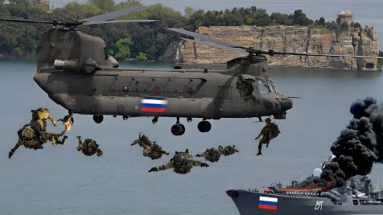 Today! 60 CH-47 Chinook Helicopters Carrying 11,000 Russian Soldiers ...