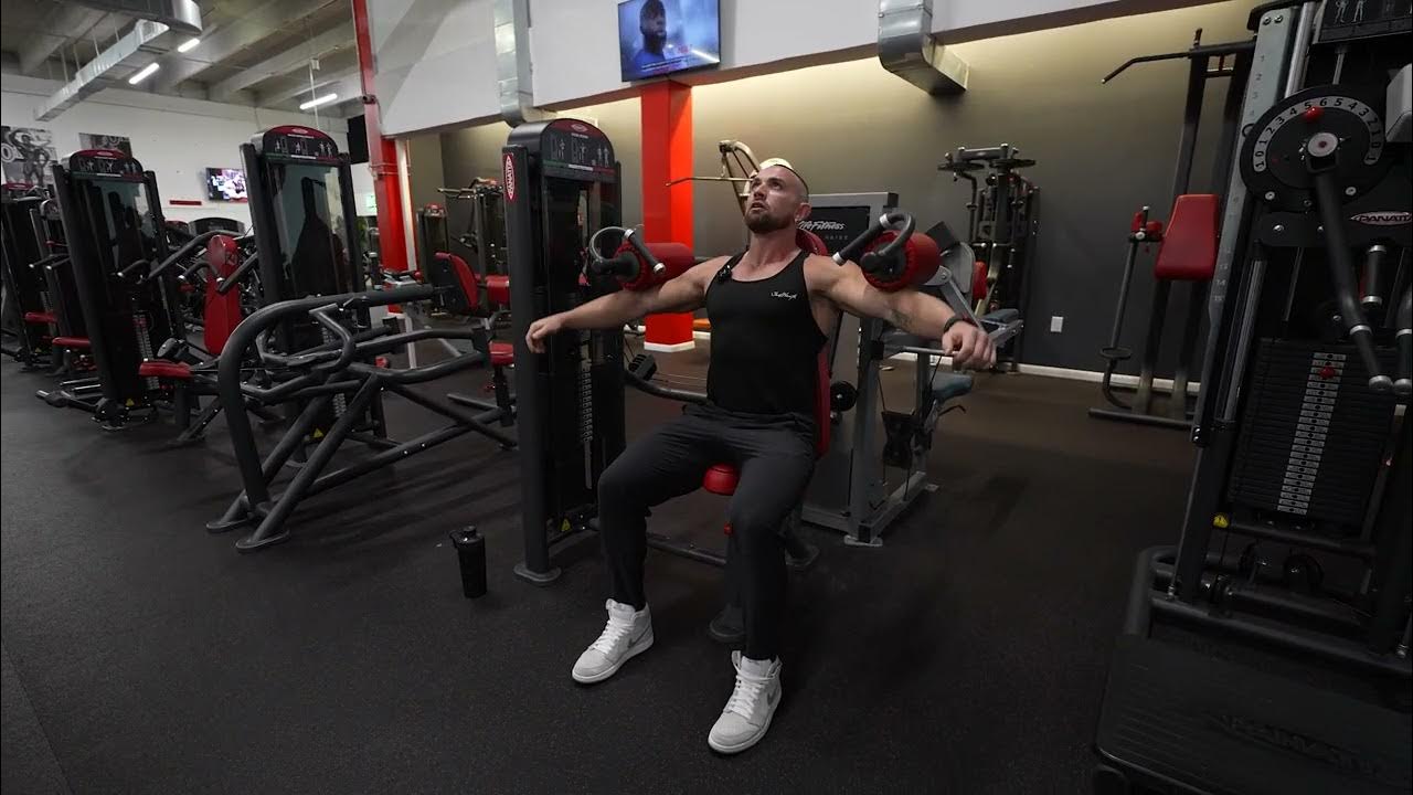 How To Seated Side Lateral Raise Machine for Maximum Results in Shoulders! - YouTube