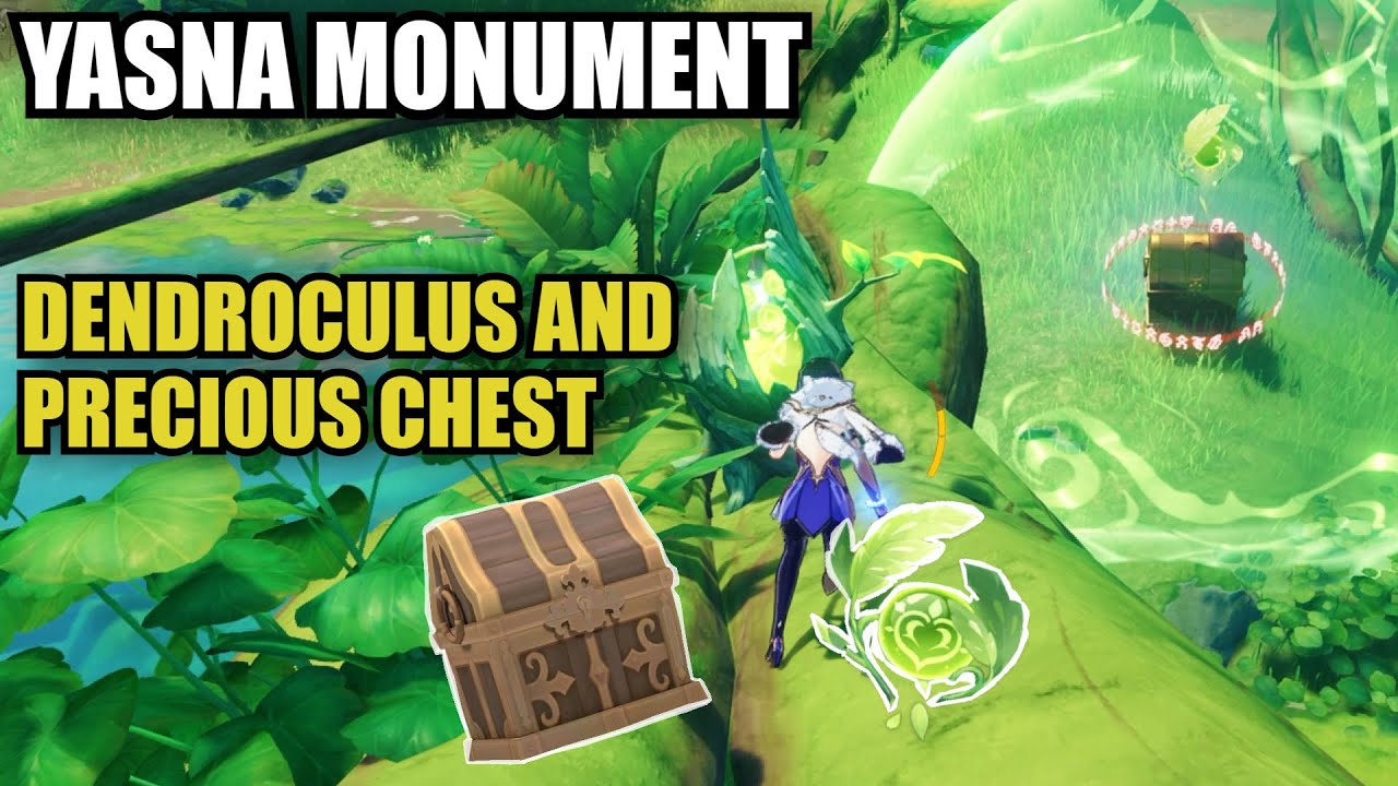 How to get the Dendroculus & Precious Chest in Yasna Monument (Sumeru ...