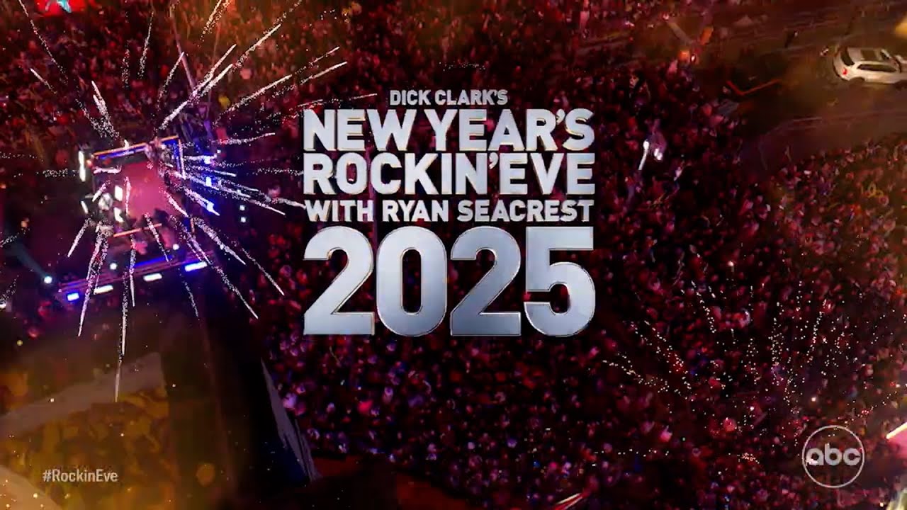 "Dick Clark's New Year's Rockin' Eve 2025" LIVE NEW YEAR'S EVE Full ...