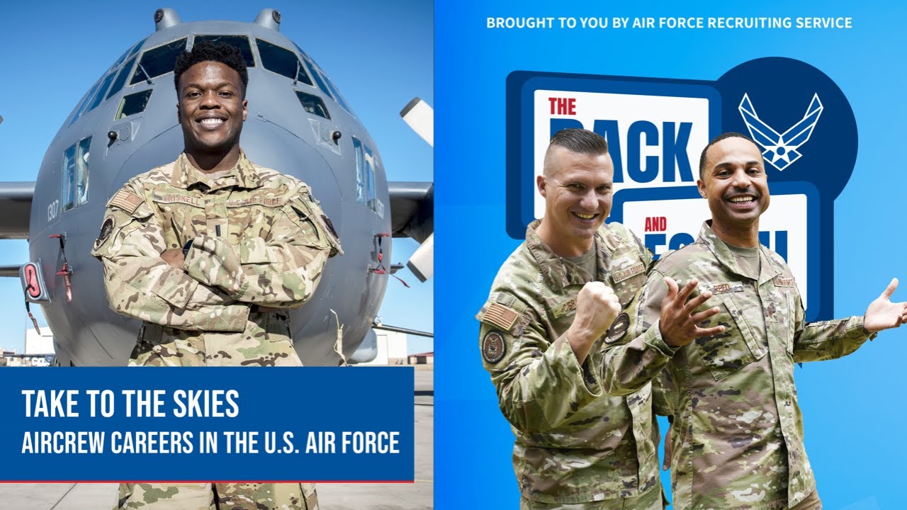 Aviation careers in the U.S. Air Force - YouTube
