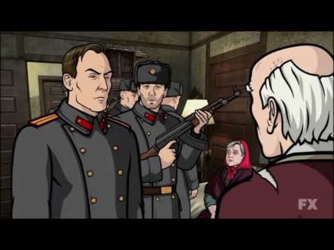 Archer goes to Russia real Father episode - YouTube