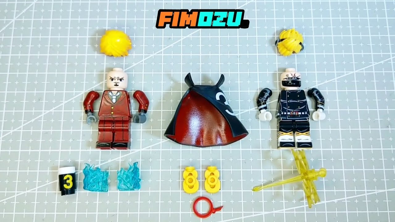 LEGO One Piece | Vinsmoke Sanji | Ifrit Jambe | Germa 66's Raid Suit ...