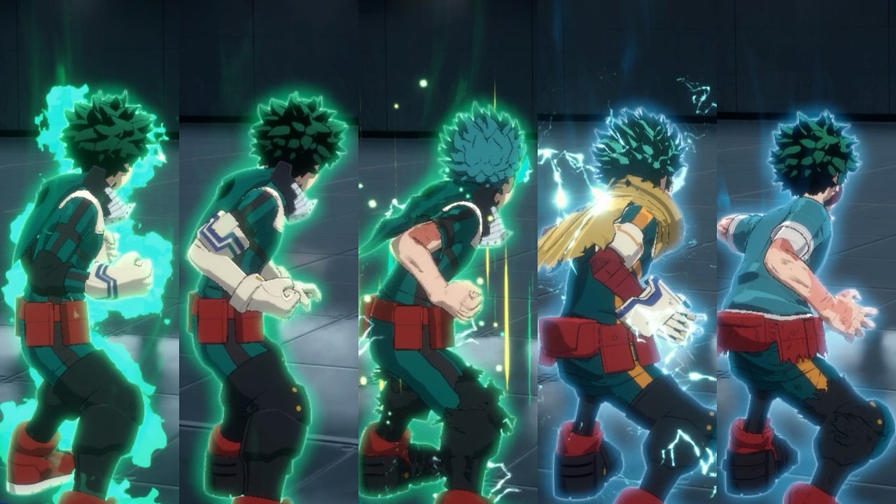 My Hero Academia All's Justice - All Izuku Midoriya (Deku) Complete ...