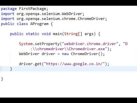 Automation Testing l Selenium + Java l How we can Launch Chrome Browser ...