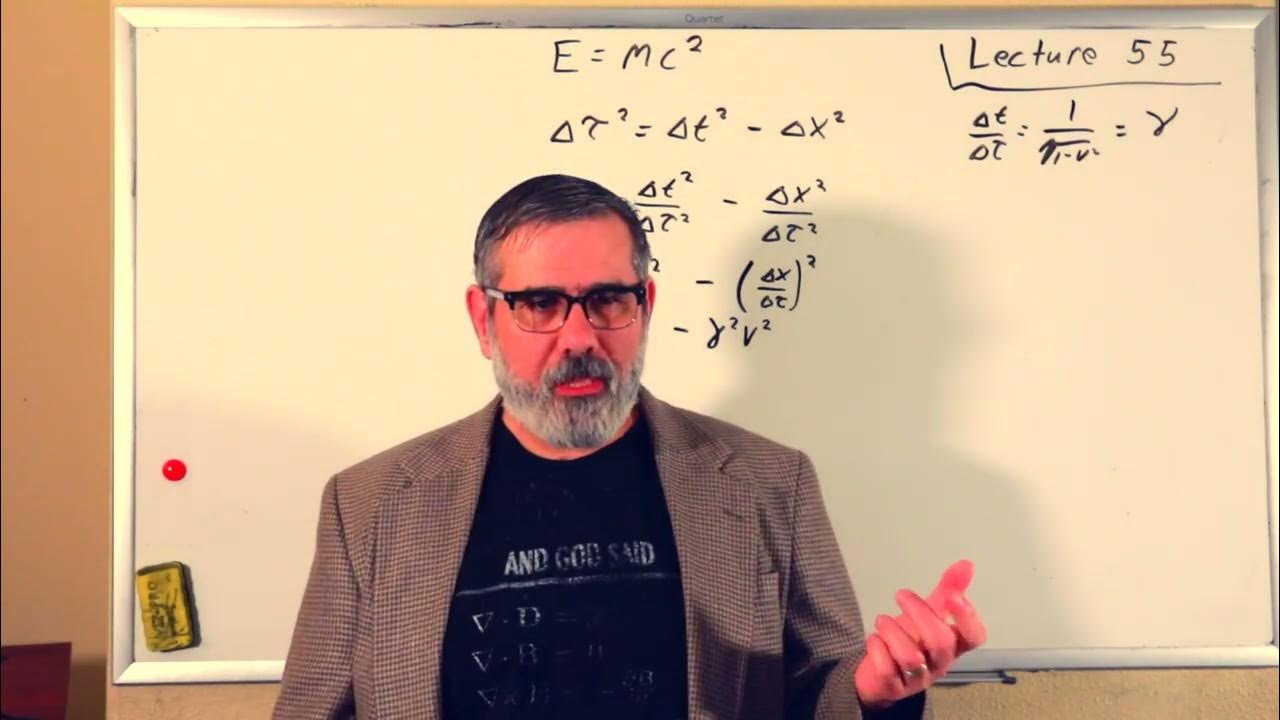 Lecture 55: E=mc^2 - YouTube