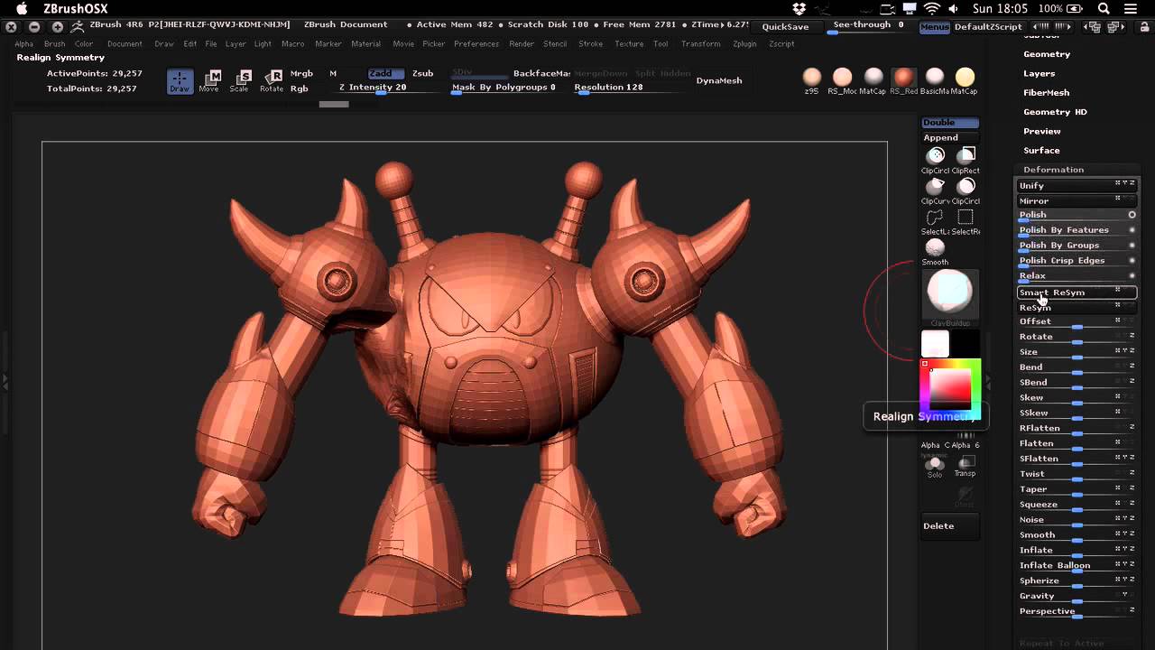 Smart Resym in ZBrush - YouTube