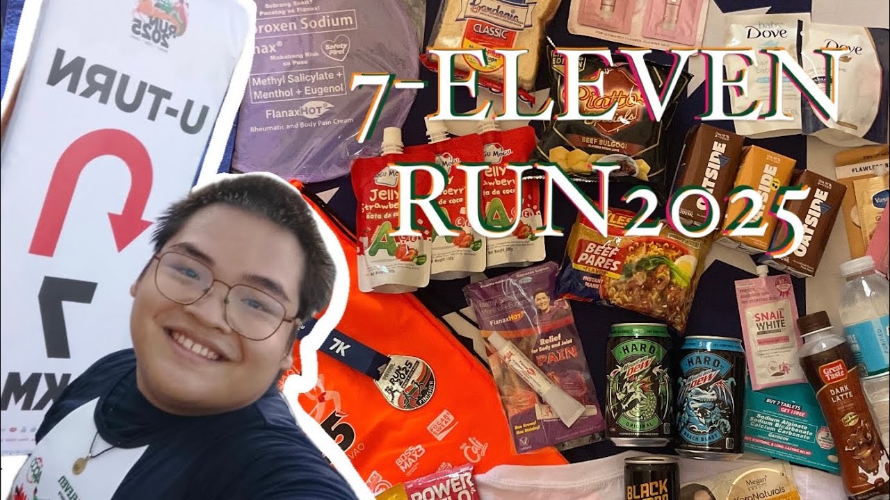 7-11 FUN RUN 2025 | 711 RUN 2025 #FUNRUN FREEBIES AND LOOTBAGS | FREE ...