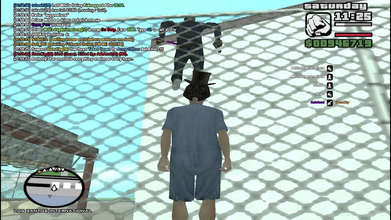 [SA-MP:KCnR] HowTo: Jump over the border of GTA San Andreas - YouTube