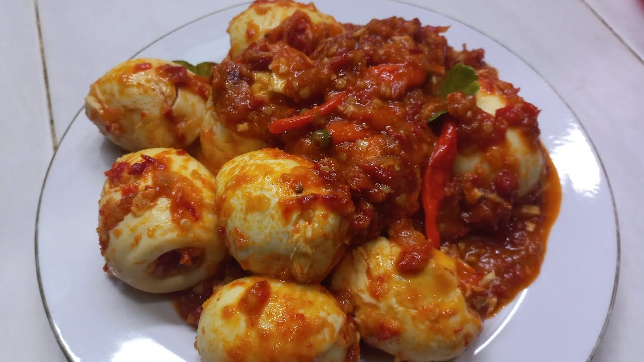 Sambel Endog/Telur ,Masakan Rumahan!@sitihikmahkebumen9339 - YouTube