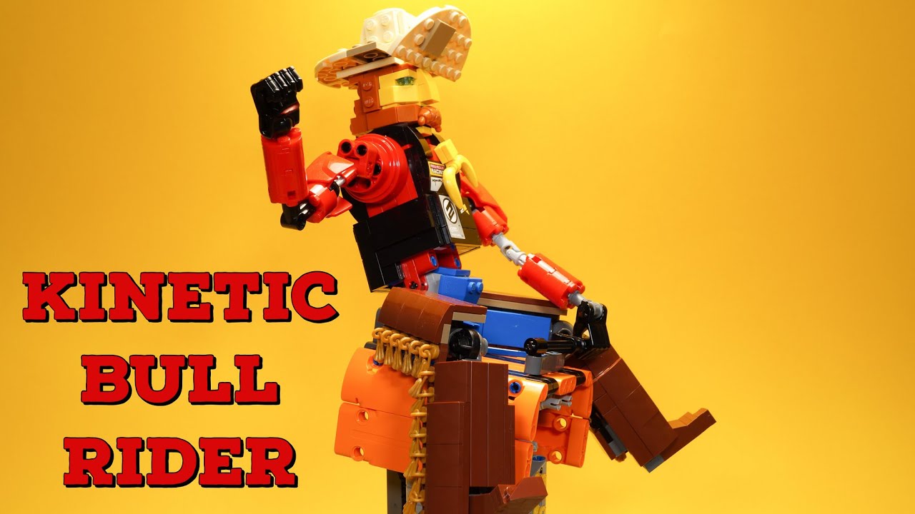 LEGO Ideas Kinetic Bull Rider - YouTube