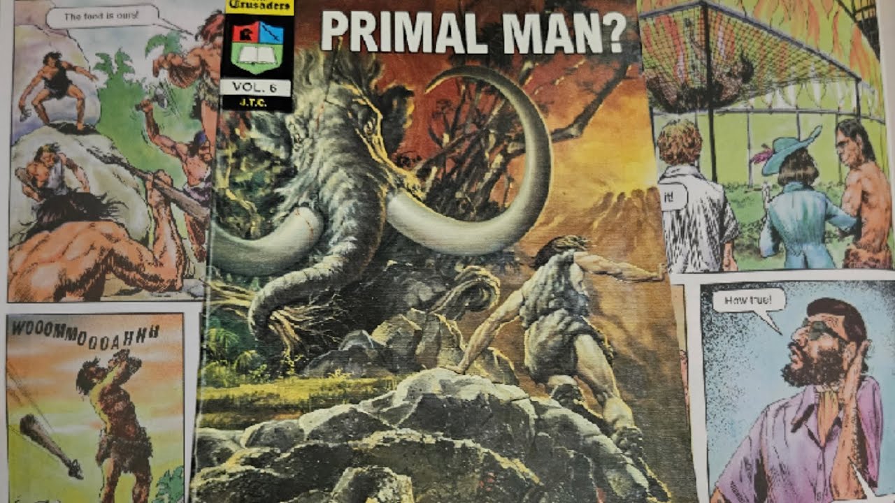 My Comic Review #5: Primal Man? a chick publication - YouTube
