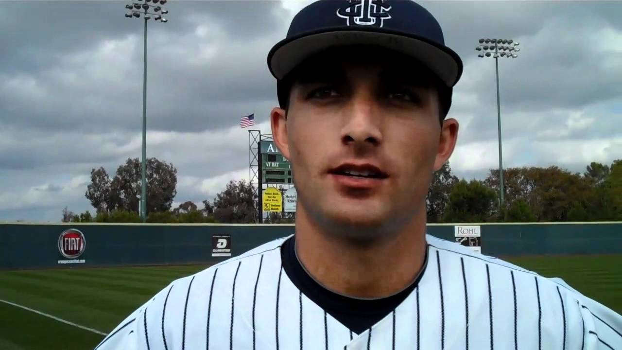 DJ Crumlich reacts after taking the series against Pacific. - YouTube