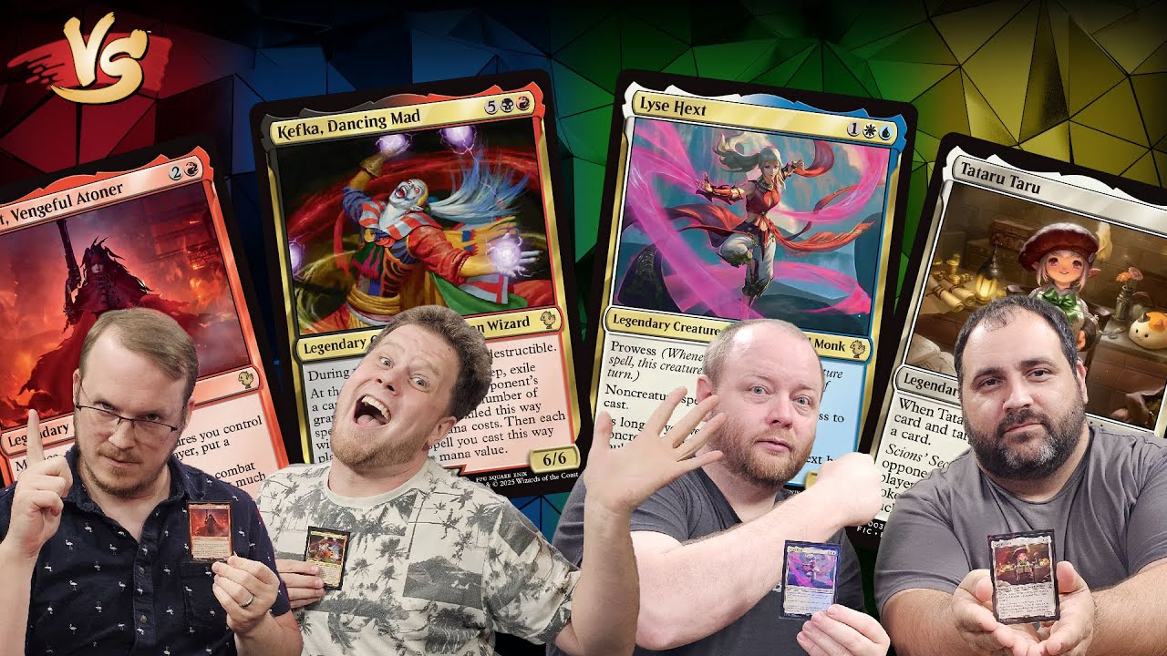 MTG–FINAL FANTASY Precon Backups | Commander VS | Magic: the Gathering ...