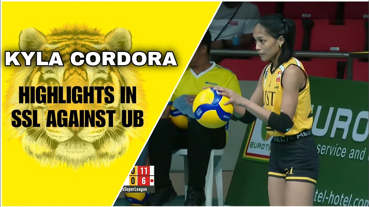 KYLA CORDORA HIGHLIGHTS AGAINST UB! | SHAKEYS SUPER LEAGUE! - YouTube