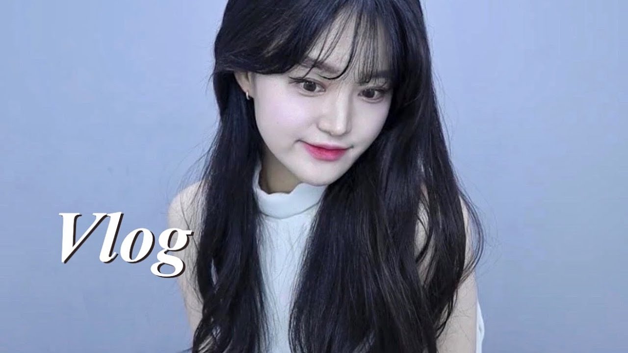 Vlog 일상 브이로그 폭식과 다이어트 그 쯤 어딘가 💦 친구 강아지랑 팔당 카페 다이어트 팽이버섯덮밥 만들기