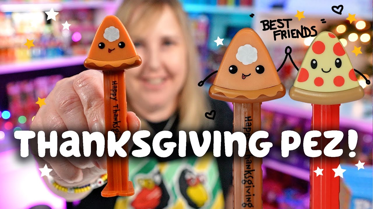 PEZ.com Haul! Thanksgiving Pie PEZ, Kat + Annie PEZ Football Ornaments ...