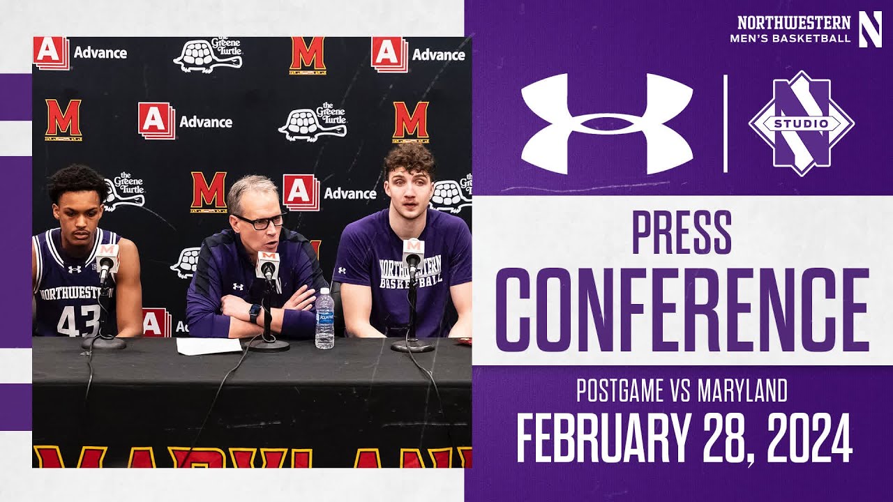 Men's Basketball - Maryland Postgame Press Conference - YouTube