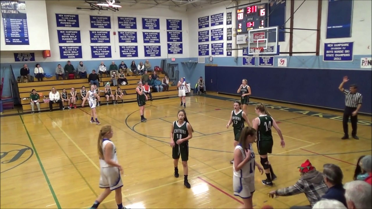 Inter-Lakes HS Girls Basketball v. Newfound Regional HS 12/16/16 - YouTube