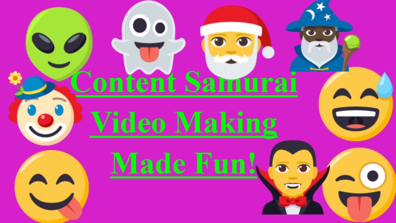 Video Making Made Fun! Content Samurai! - YouTube