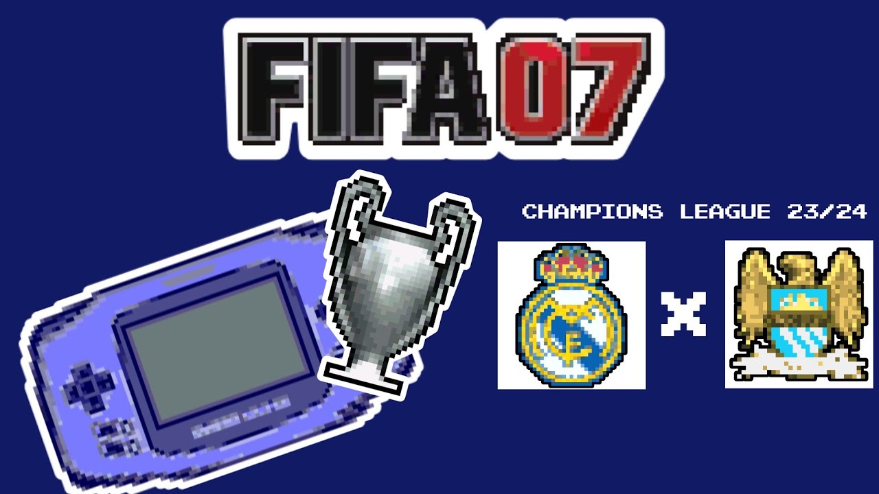 Champions no GBA: Real Madrid x Manchester City! (FIFA 2007) - YouTube
