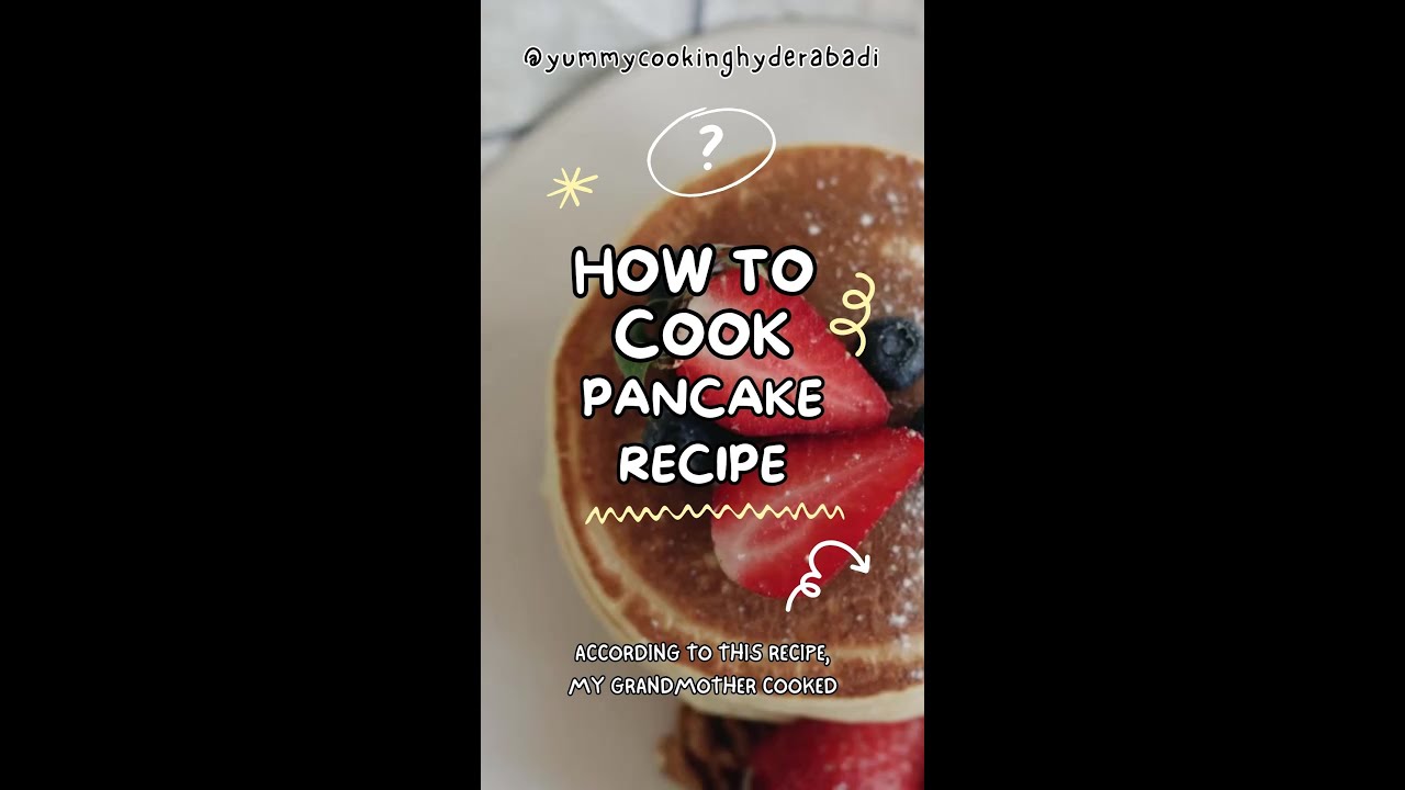 How to cook Pancake Recipe | Pancake Recipe by Original Baking and ...