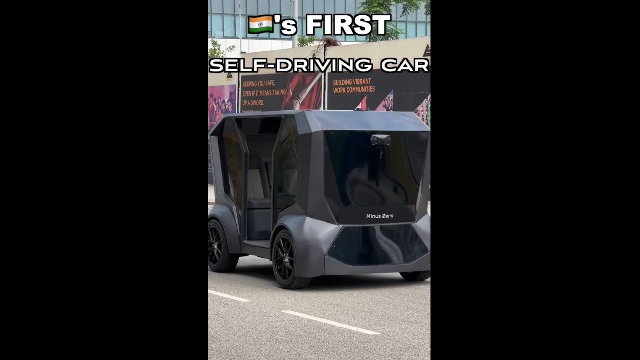 India's First Self Driving Car - YouTube