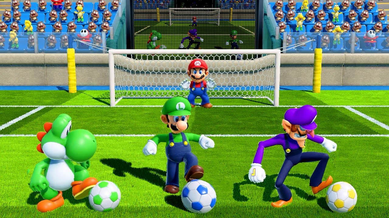 Mario Party Series - Soccer minigames - Responding to Euro 2024-Mario ...