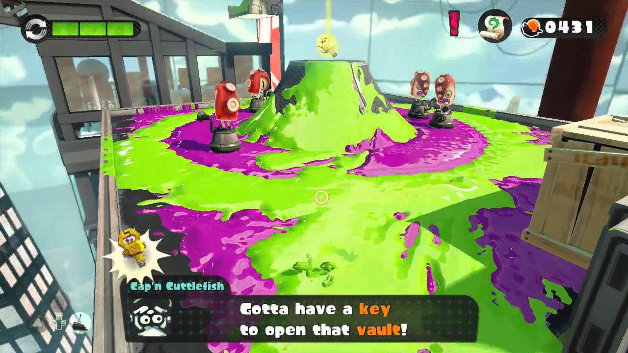 Splatoon - Octotrooper Hideout [1:29.00] [Former World Record] - YouTube