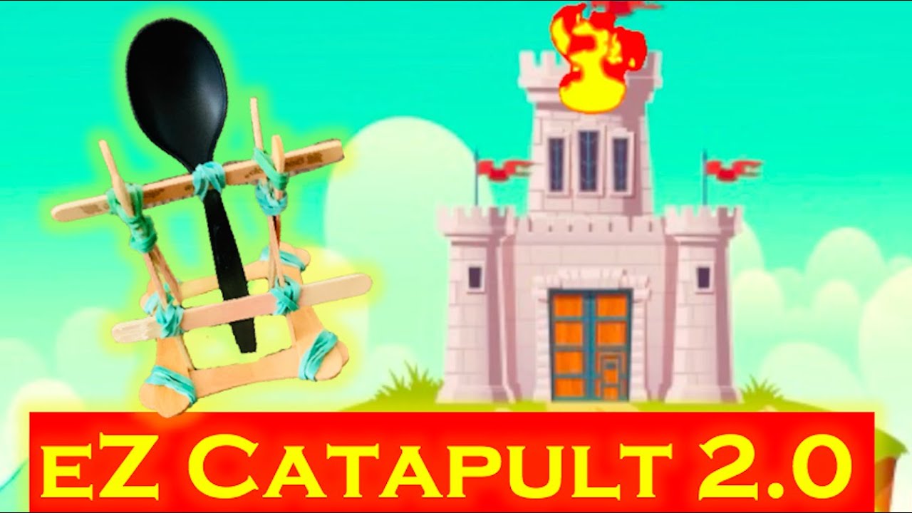 eZ DIY Catapult 2.0 - YouTube