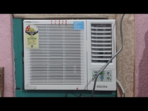 Voltas 0.75 ton window Ac Unboxing and installation process / voltas ac /Vlogger Aryan - YouTube