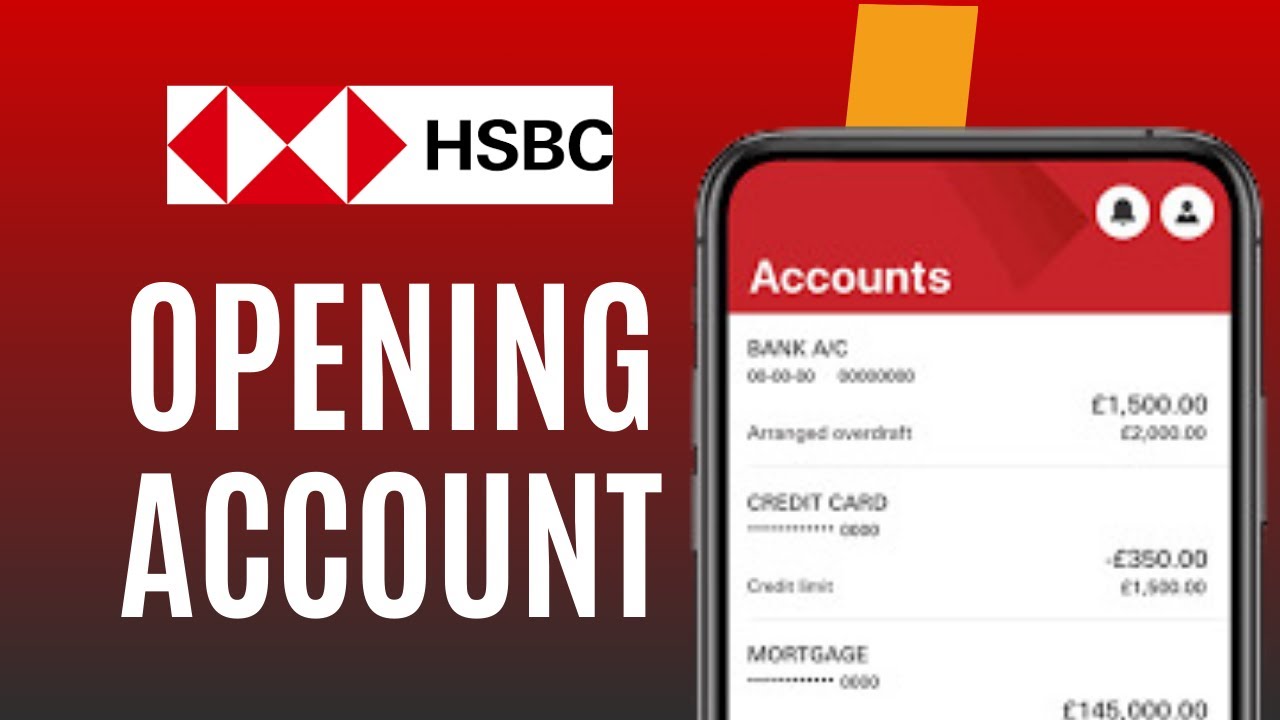 HSBC bank account opening online - YouTube