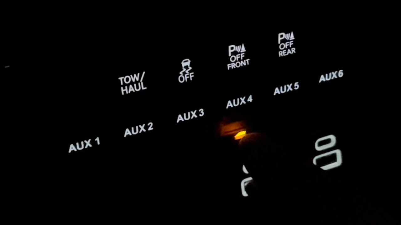 5th gen ram 1500 factory auxiliary power panel upgrade part 2 - YouTube