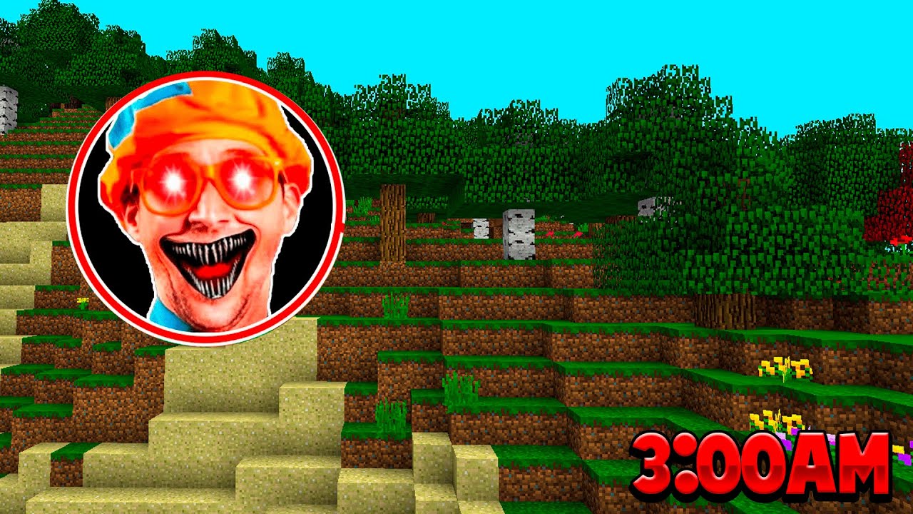 ENCONTRAMOS LA BASE SECRETA DE BLIPPI.EXE en MINECRAFT ¿QUÉ HAY DENTRO ...